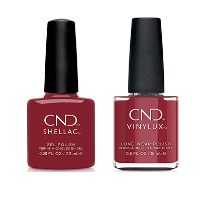 CND - Shellac & Vinylux Combo - Cherry Apple – Sleek Nail