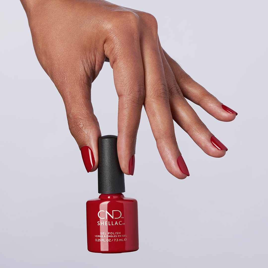 CND - Shellac Devil Red (0.25 oz) – Sleek Nail