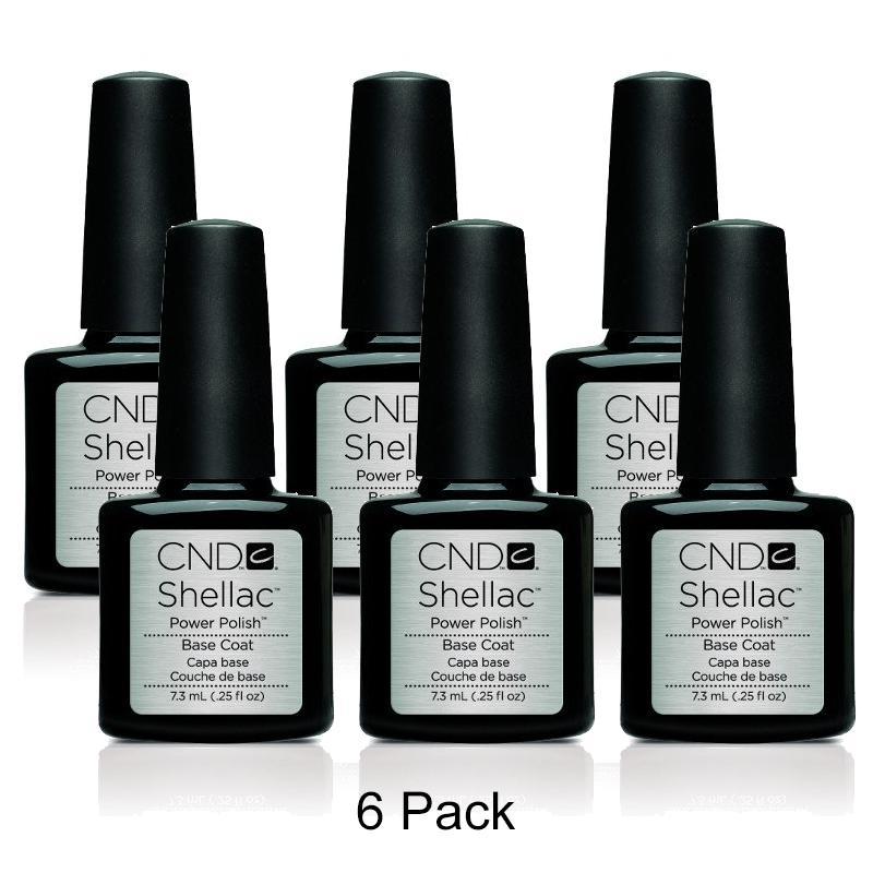 CND Shellac - Base Coat - 6 Pack (0.25 oz) – Sleek Nail